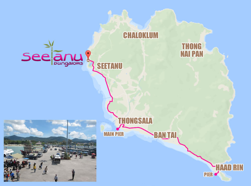 Location – Seetanu Bungalows